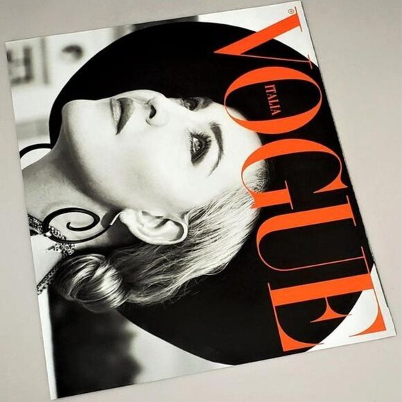 area51gallery | Art | Madonna Glossy Vogue Magazine Tri Fold Poster ...